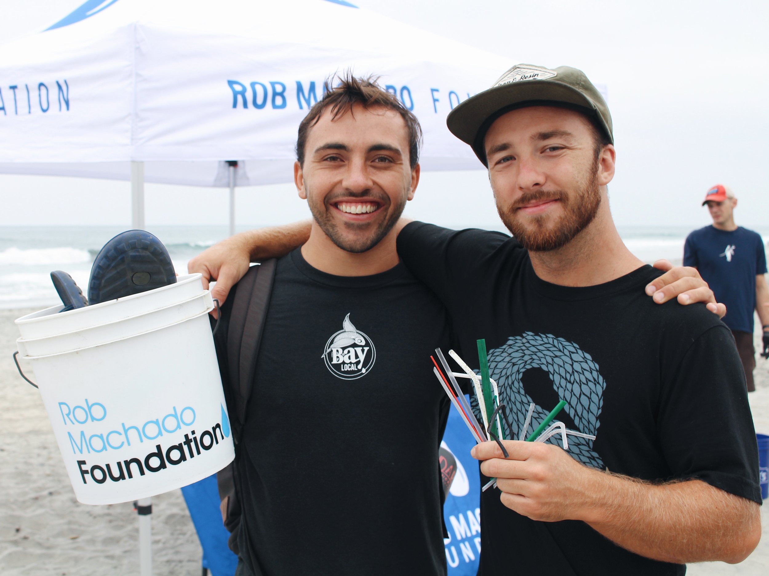 RMF August Beach Cleanup - Rob Machado Foundation