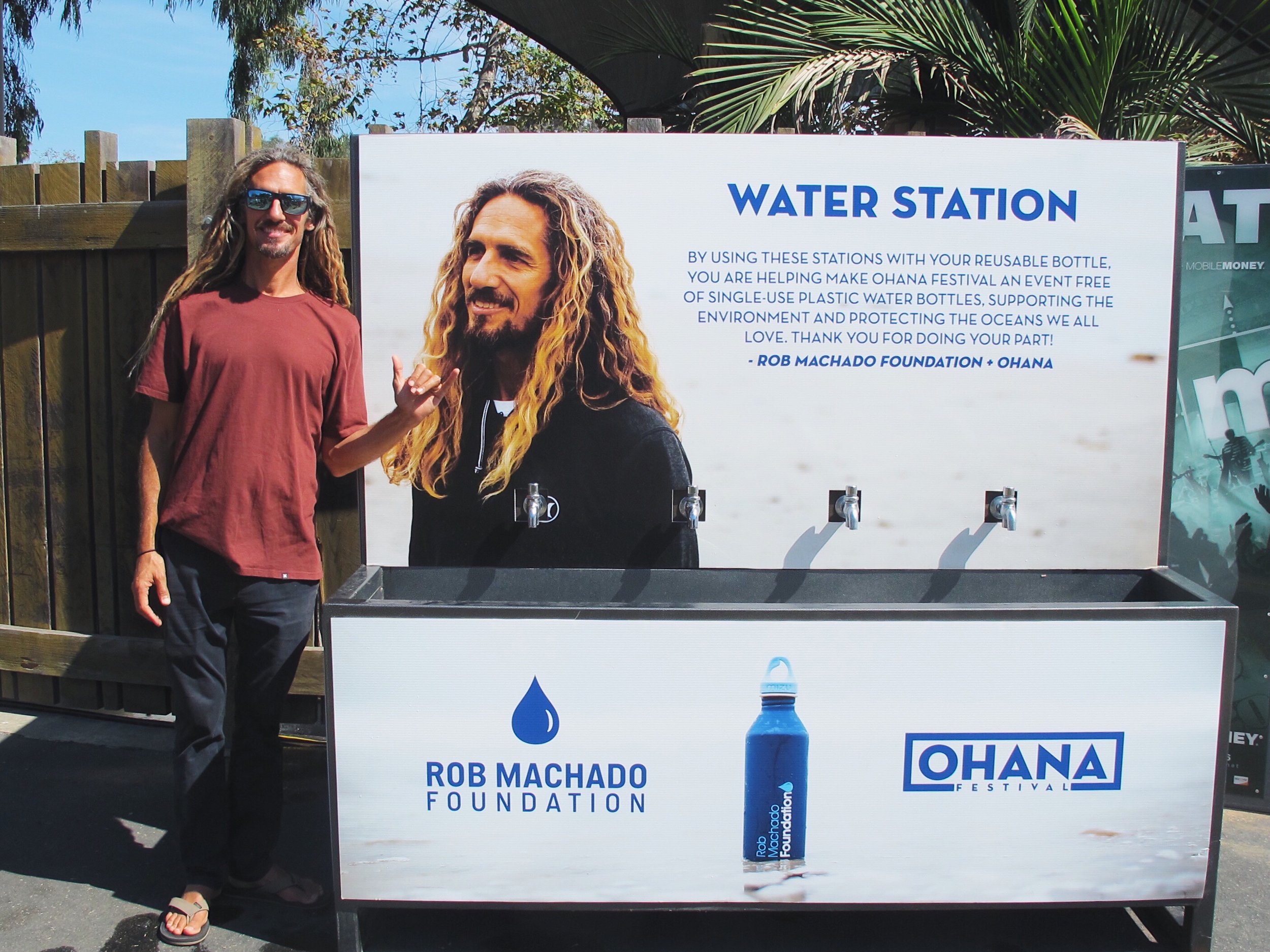 RMF Reducing Single-Use Plastics at Ohana Festival - Rob Machado Foundation